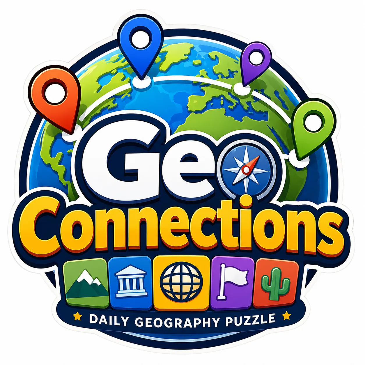 Play GeoConnections - Daily Geography Connections Game | Dle Games