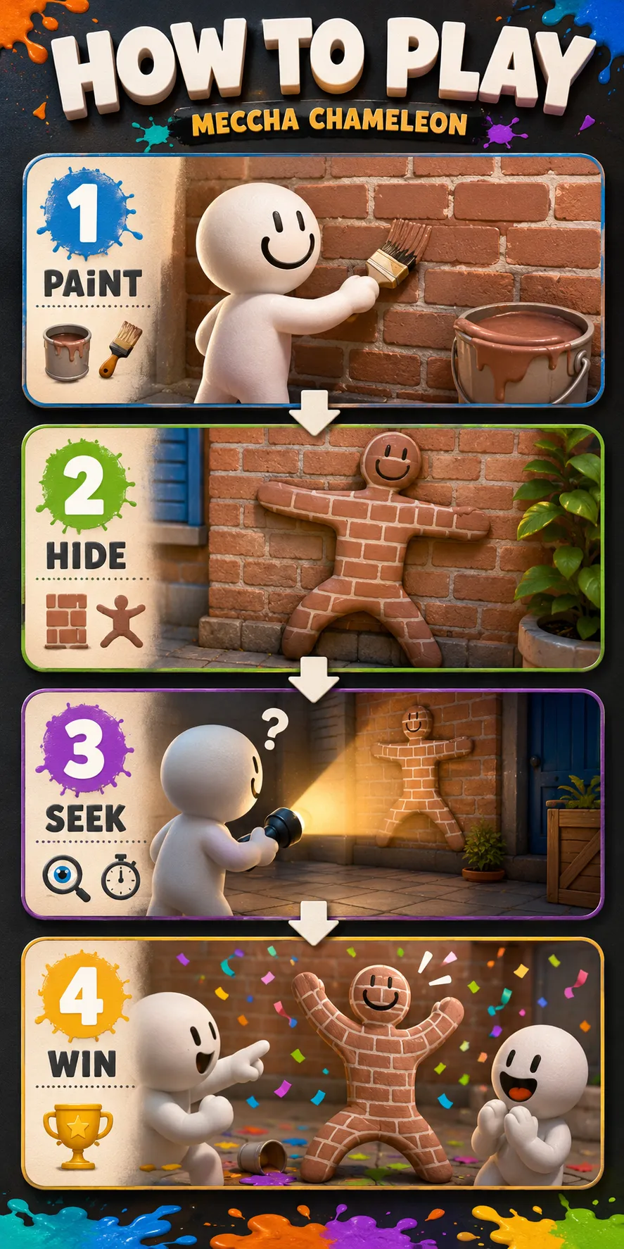 MECCHA CHAMELEON 가이드: 규칙, 팁, 모바일 및 다운로드 | Blog | Dle Games